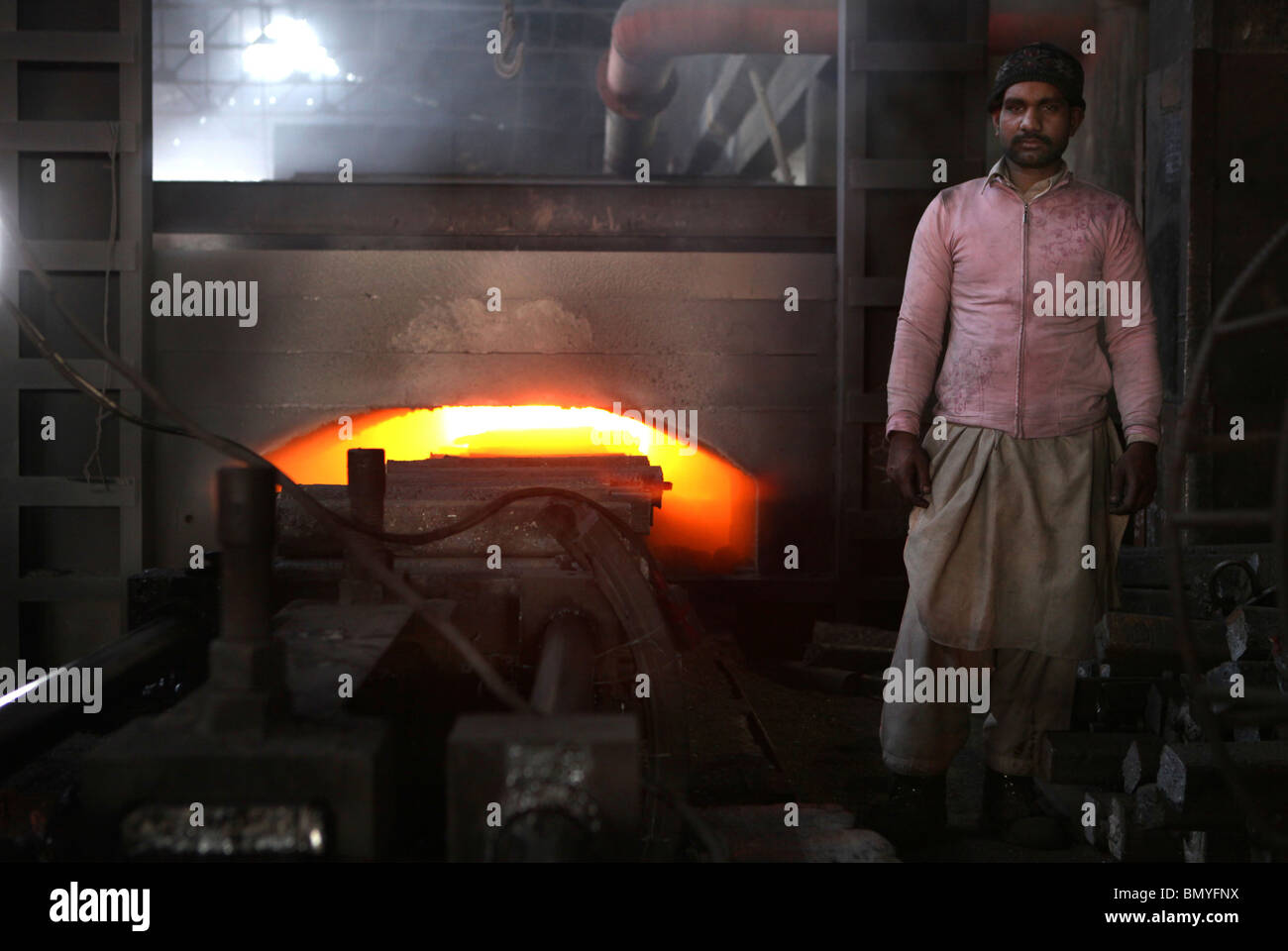 Steel factory in islamabad, Pakistan Stock Photo - Alamy