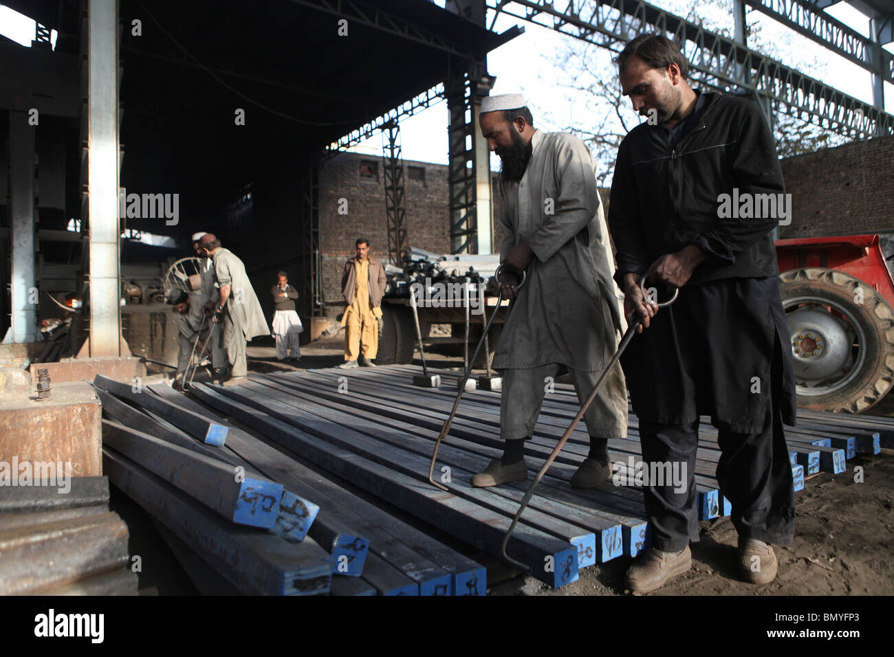 Steel factory in islamabad, Pakistan Stock Photo - Alamy