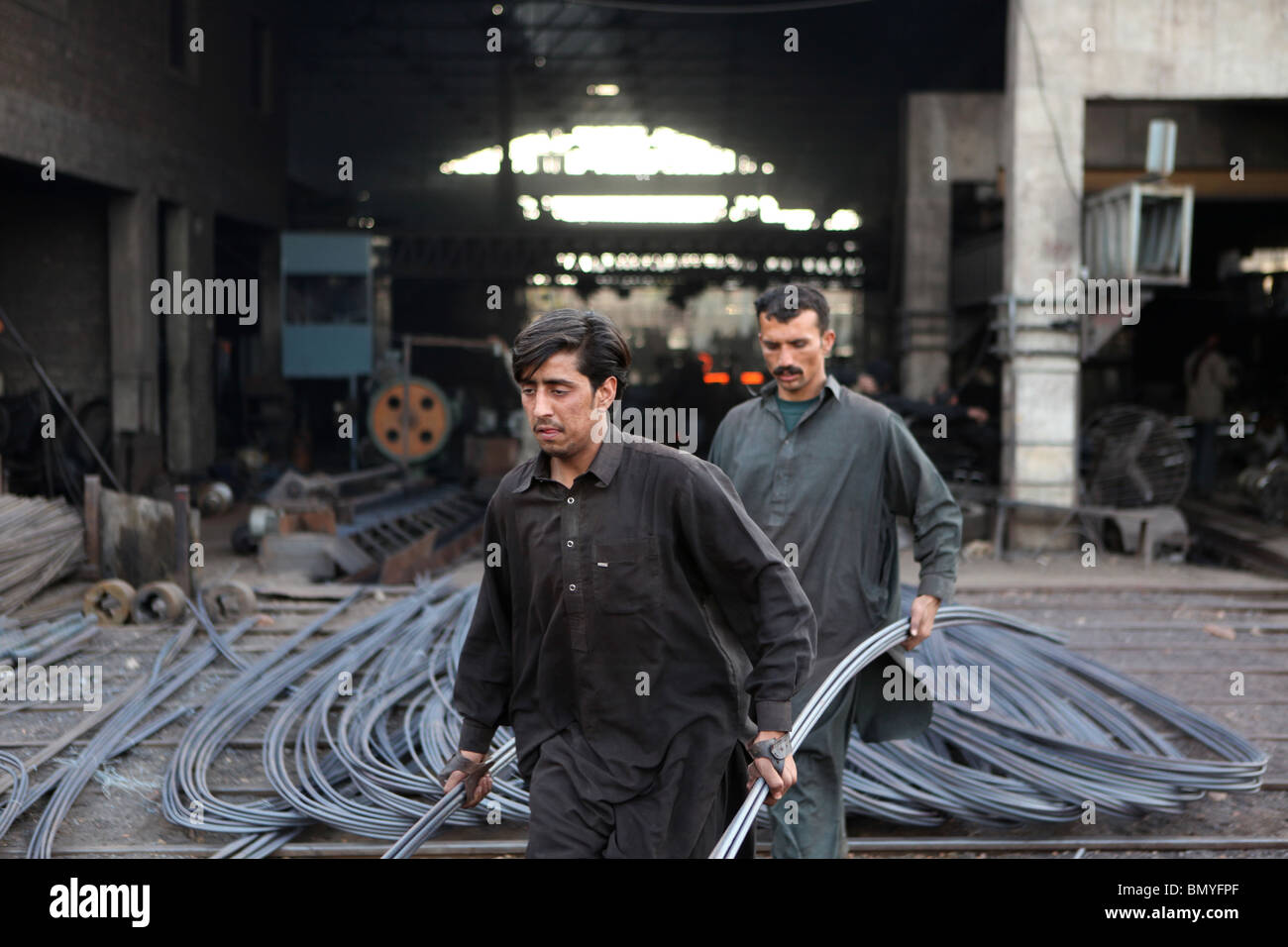 Steel factory in islamabad, Pakistan Stock Photo - Alamy