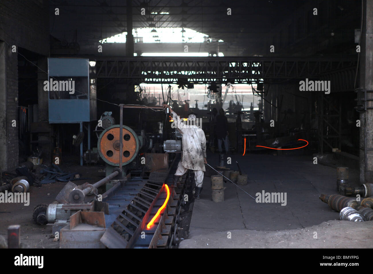 Steel factory in islamabad, Pakistan Stock Photo - Alamy