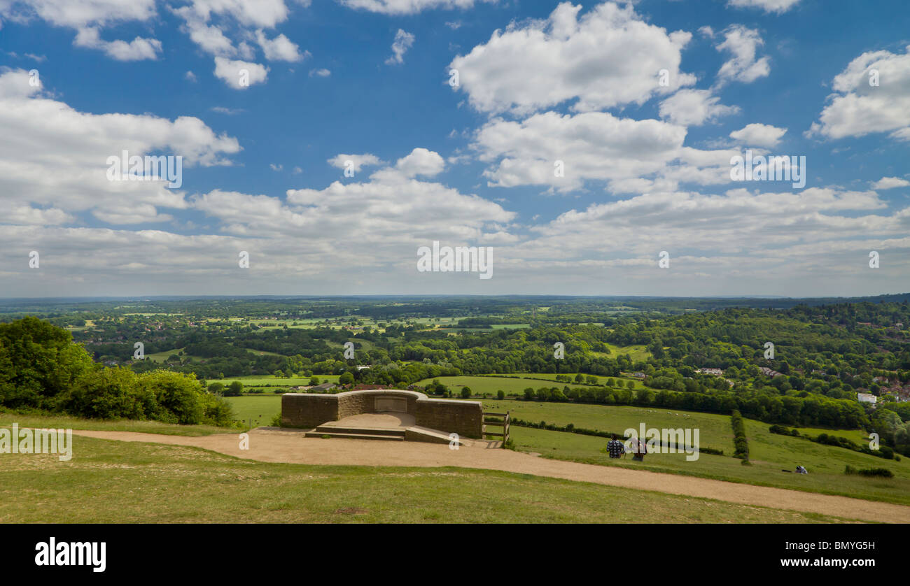 Box Hill, Dorking, Surrey viewpoint Stock Photo - Alamy