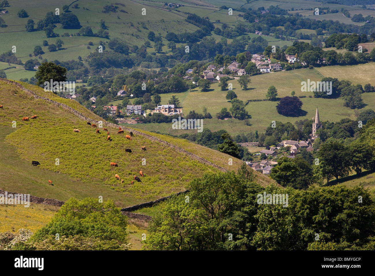 Hathersage church hi-res stock photography and images - Alamy