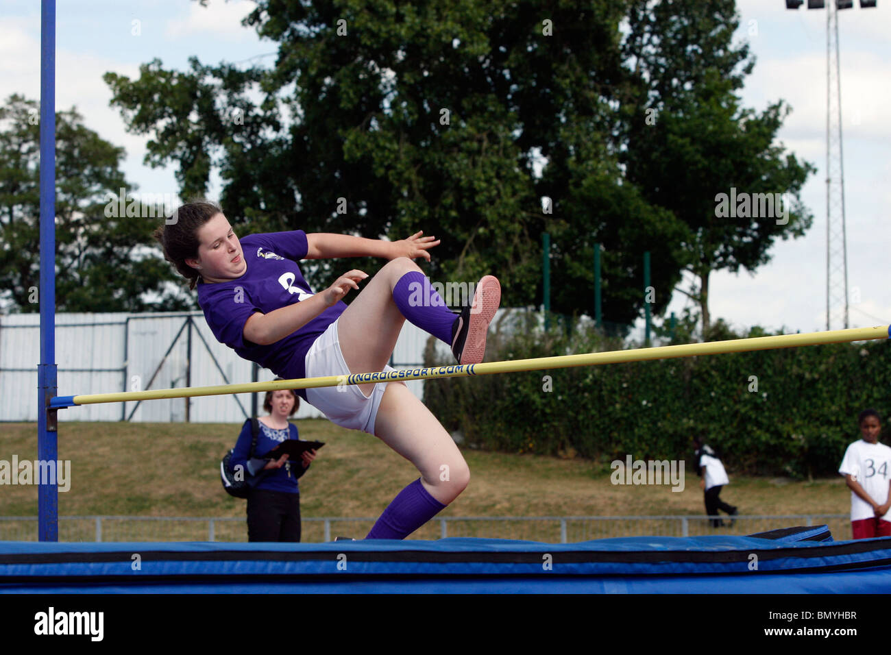 11-12 year olds compete in the Croydon primary schools' athletics ...
