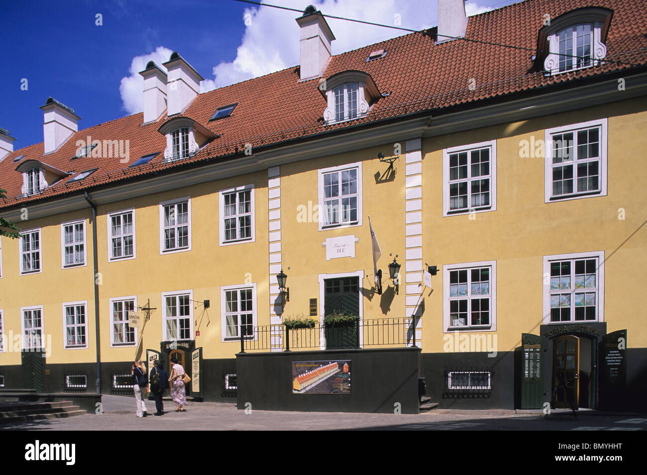 Latvia,Riga,Old Town ,Jekaba Kazarmas Stock Photo - Alamy