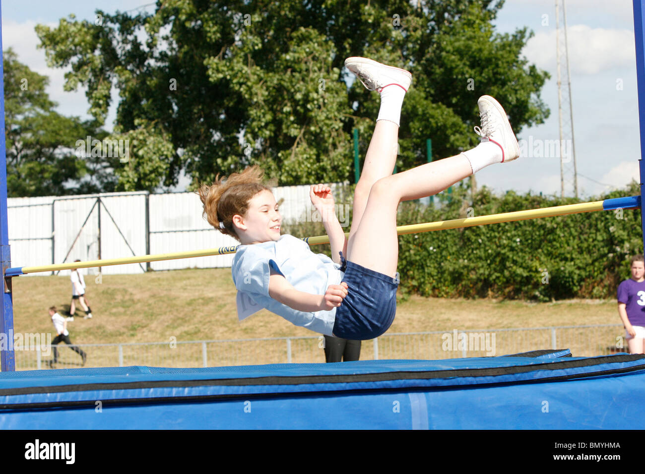 11-12 year olds compete in the Croydon primary schools' athletics ...