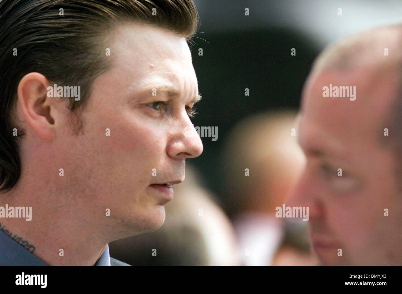 Funeral of former Stereophonics drummer Stuart Cable in his hometown of ...