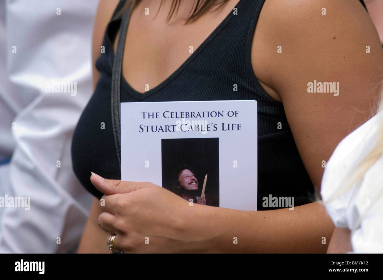 Funeral of former Stereophonics drummer Stuart Cable in his hometown of ...
