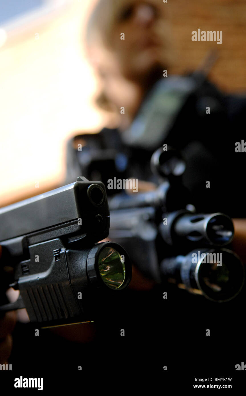 Police weapons uk hi-res stock photography and images - Alamy