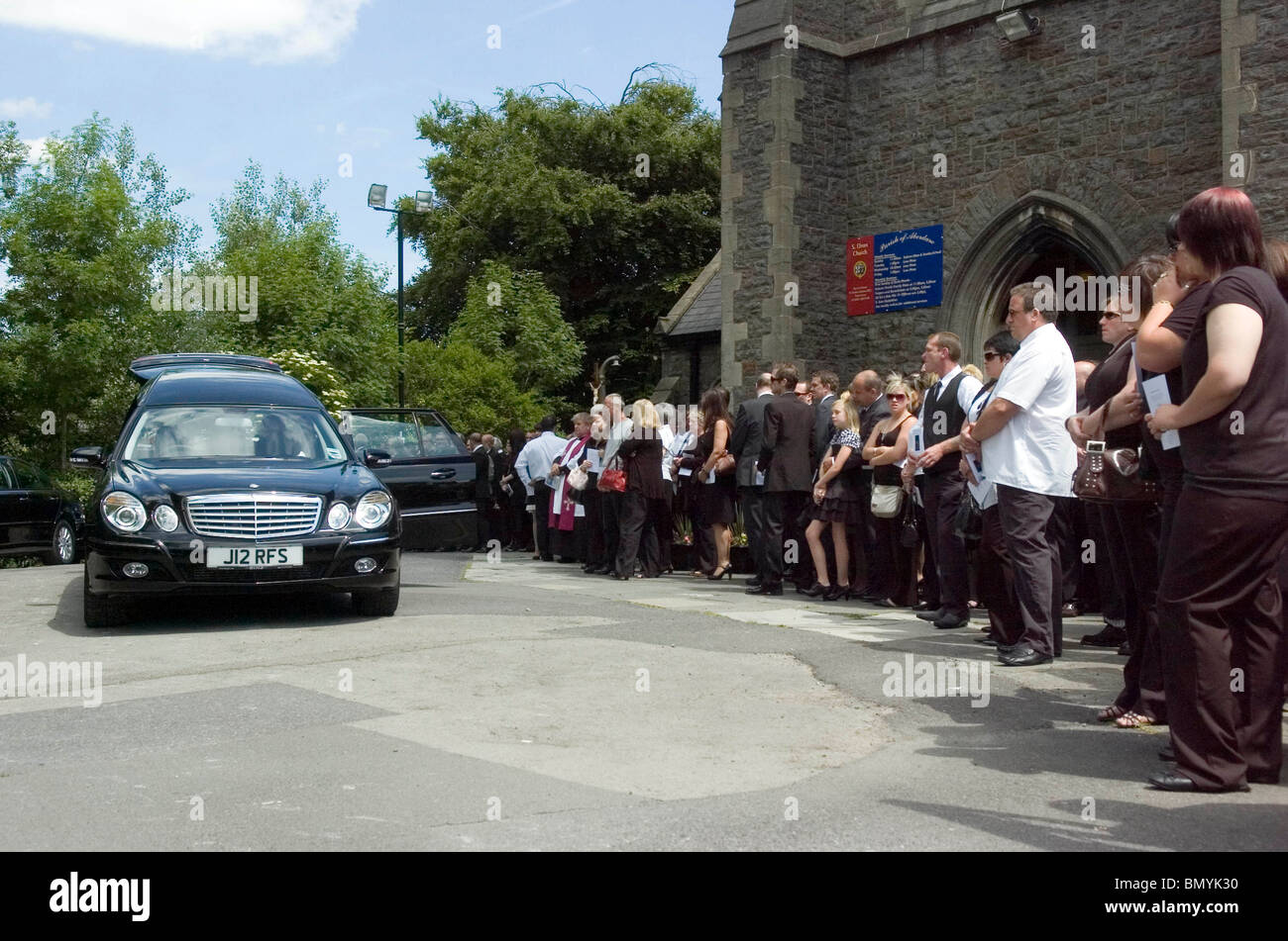 Stuart cable funeral hi-res stock photography and images - Alamy