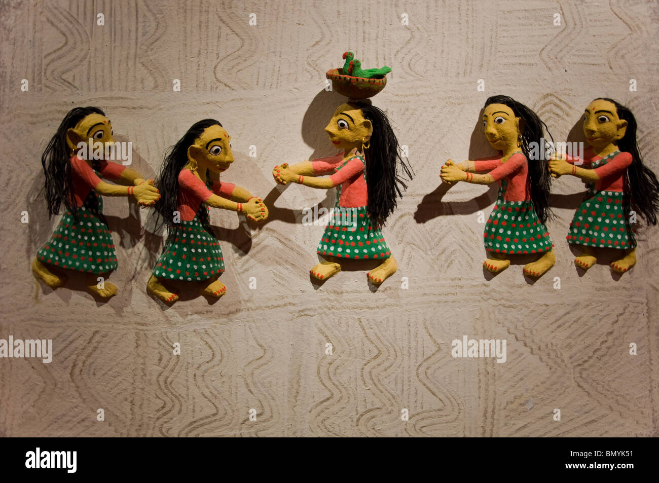 Sonabai indian folk art san hi-res stock photography and images - Alamy
