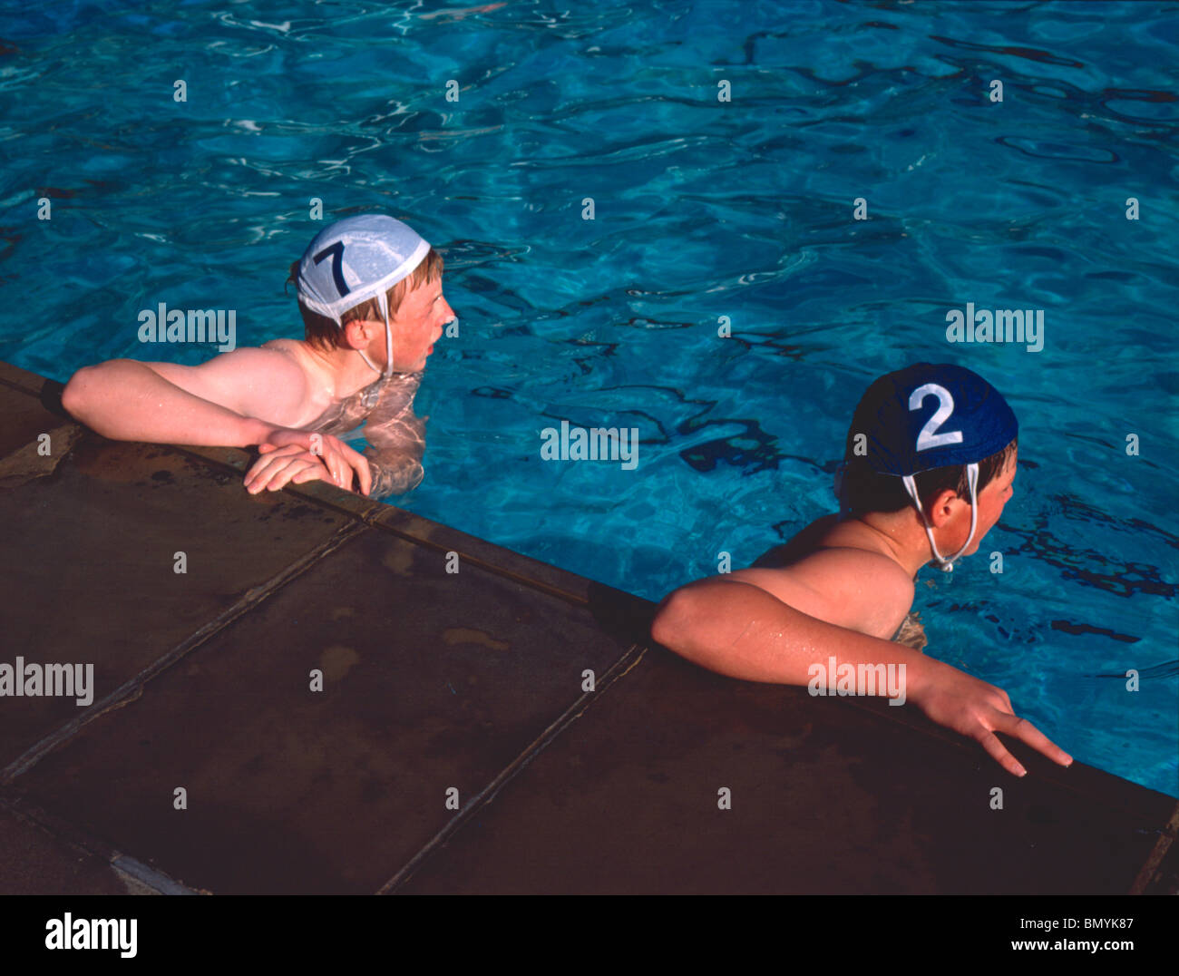 1980s swimming pool hi-res stock photography and images - Alamy