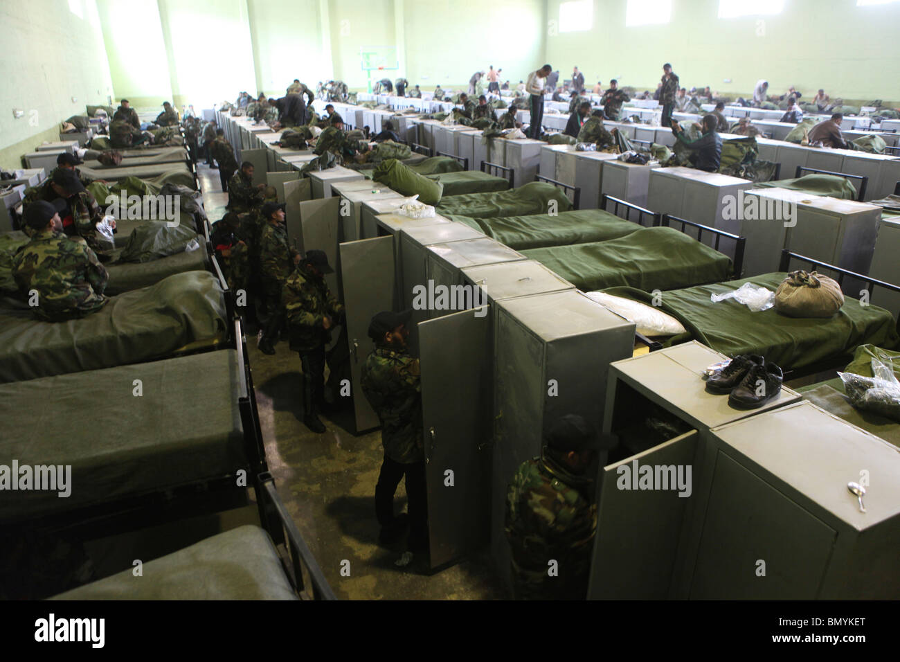 National Afghan Army (ANA) trainingschool in Kabul Stock Photo - Alamy