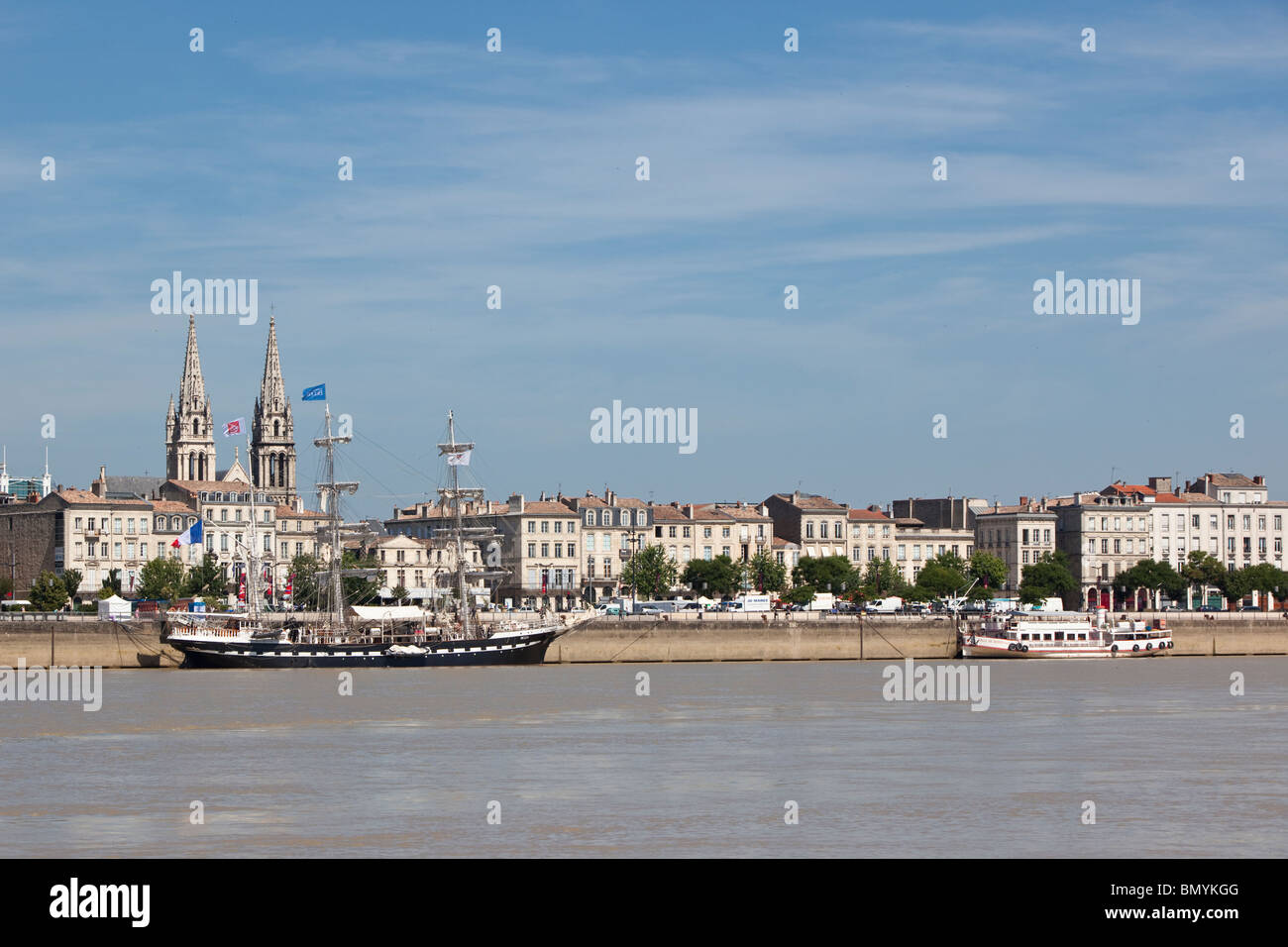 OLD CITY OF BORDEAUX GIRONDE AQUITAINE FRANCE UNESCO WORLD HERITAGE ...