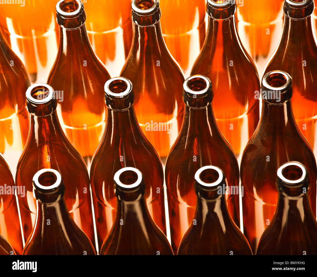 brown bottle beer closeup image background Stock Photo - Alamy