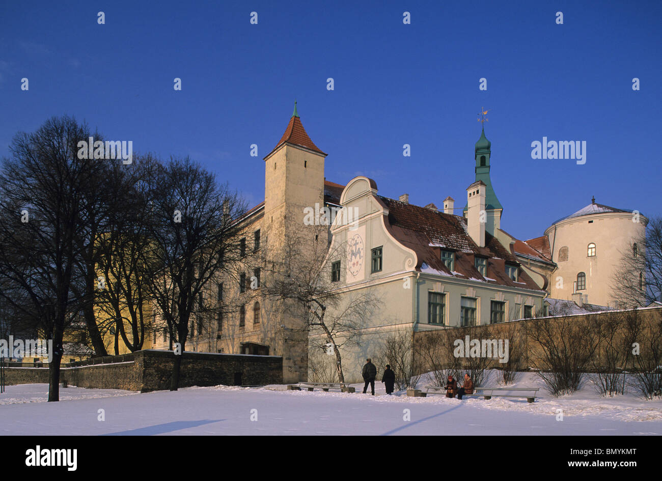 Latvia,Riga ,Old town ,Riga castle Stock Photo - Alamy