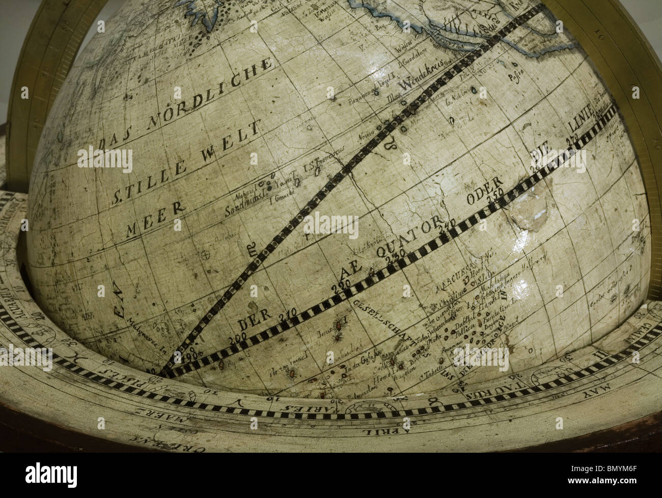 Tropic capricorn map hi-res stock photography and images - Alamy
