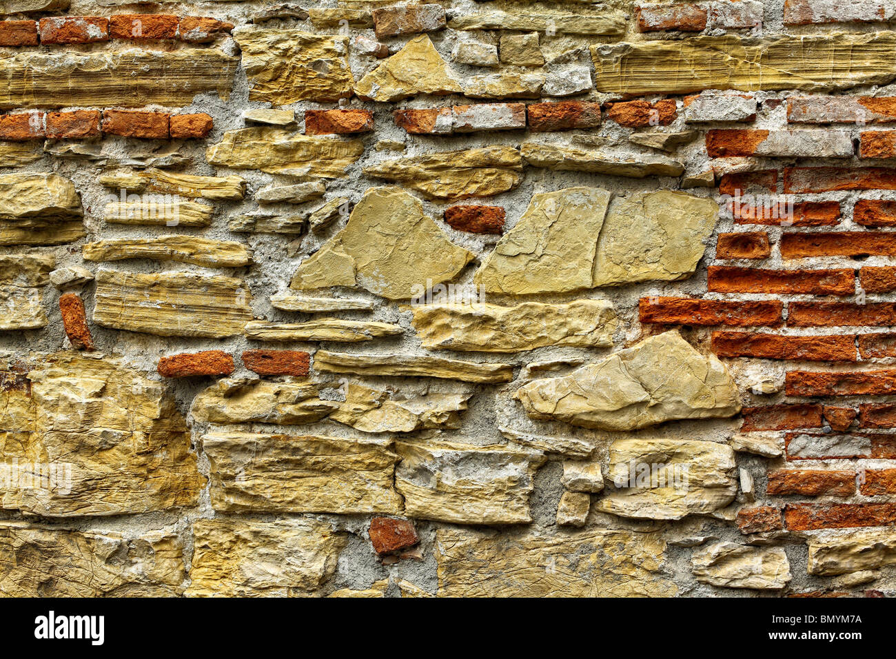 classic ancient stone wall background Stock Photo - Alamy