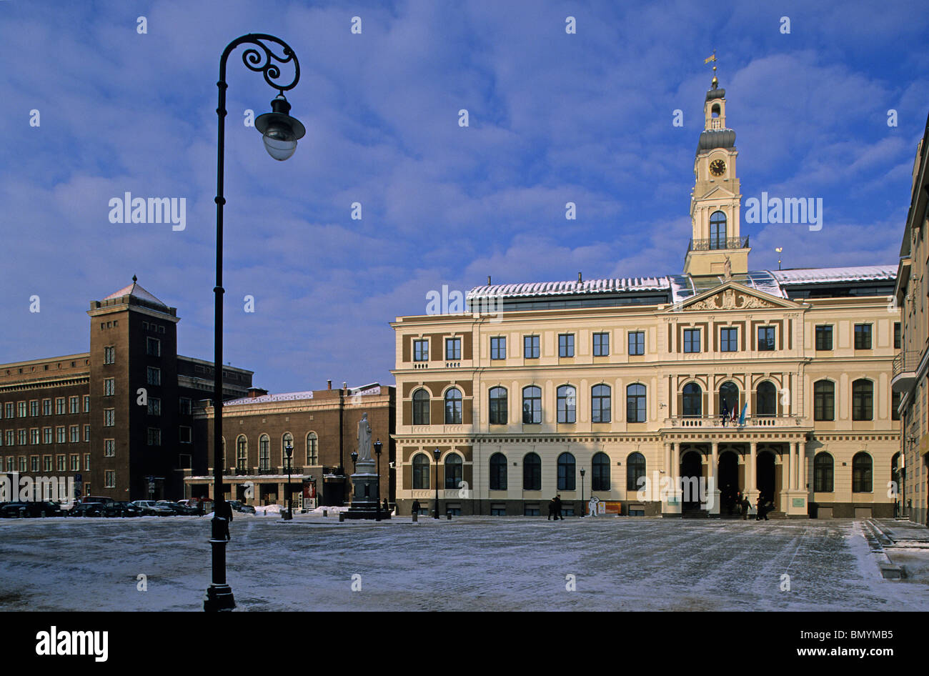 Latvia,Riga ,Old town ,Town Hall Stock Photo - Alamy