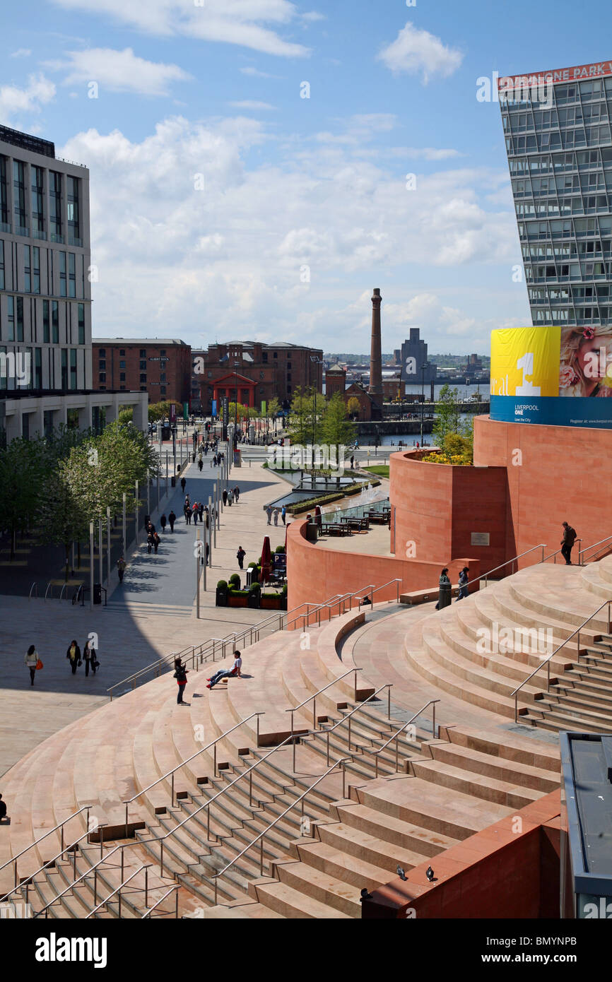 Liverpool One shopping and leisure centre, a major new retail and ...