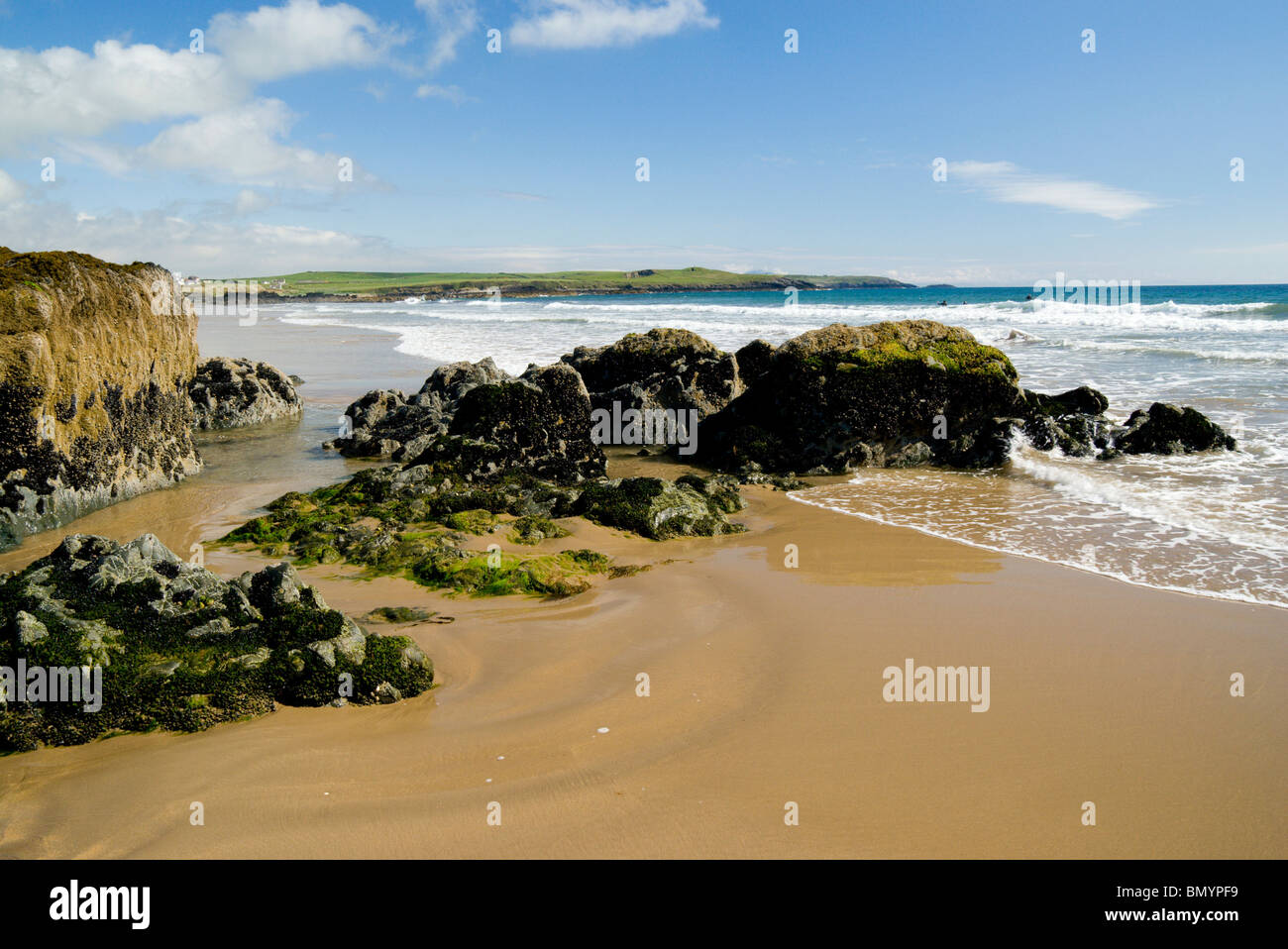 Traeth llydan beach wales hi-res stock photography and images - Alamy