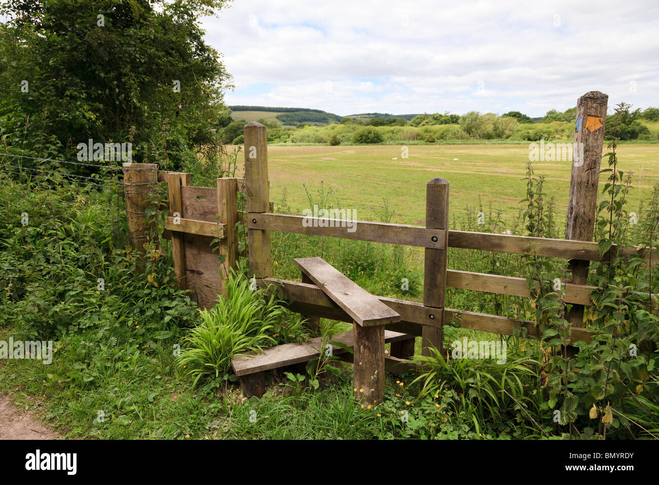 Wooden stiles hi-res stock photography and images - Alamy