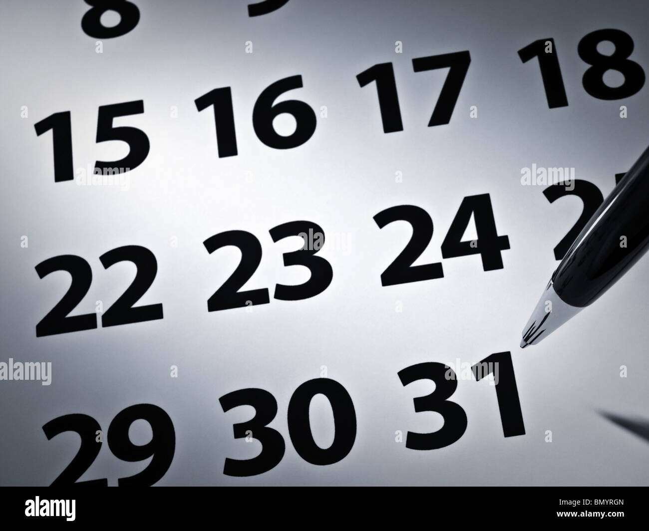 Busy calendar hi-res stock photography and images - Alamy