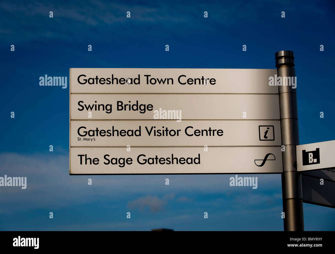 Stainless steel signpost hi-res stock photography and images - Alamy