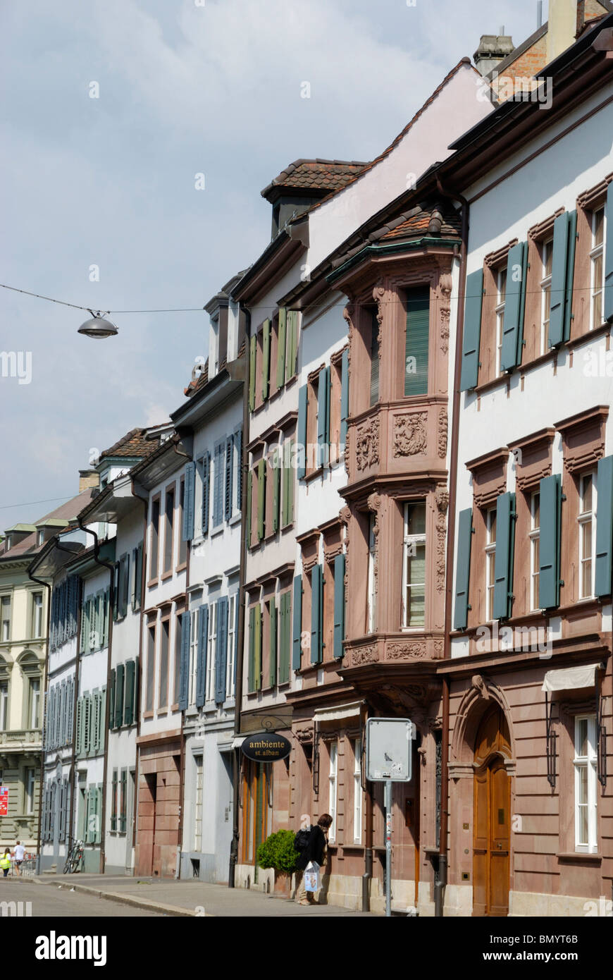 St. Alban-Vorstadt, St. Alban, Basel, Switzerland Stock Photo - Alamy