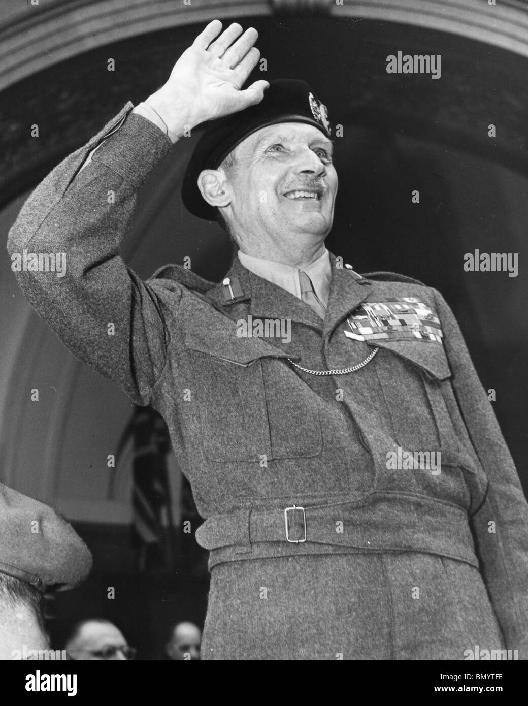 BERNARD MONTGOMERY (1887-1976) British Army officer titled Ist Viscount ...