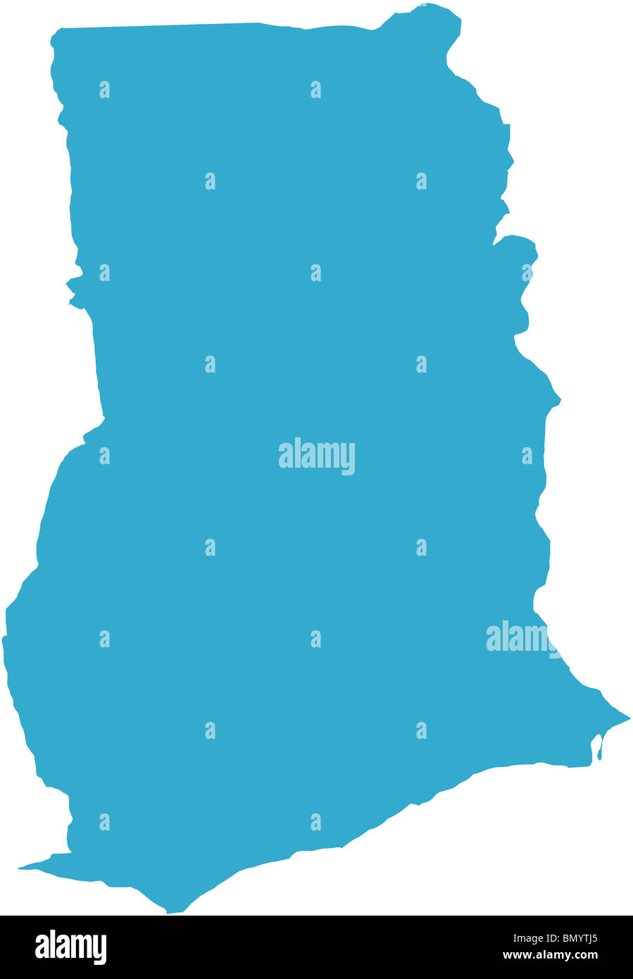 Map of ghana hi-res stock photography and images - Alamy