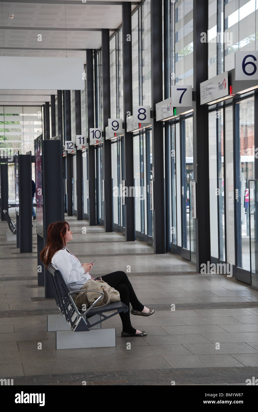 Bus depot first bus hi-res stock photography and images - Alamy