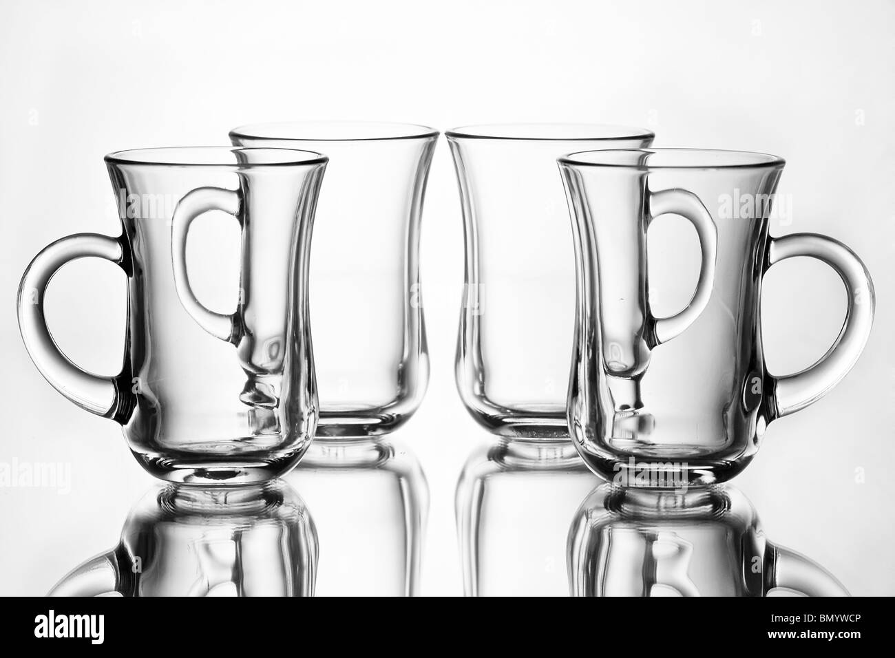A group of tea glasses Stock Photo - Alamy