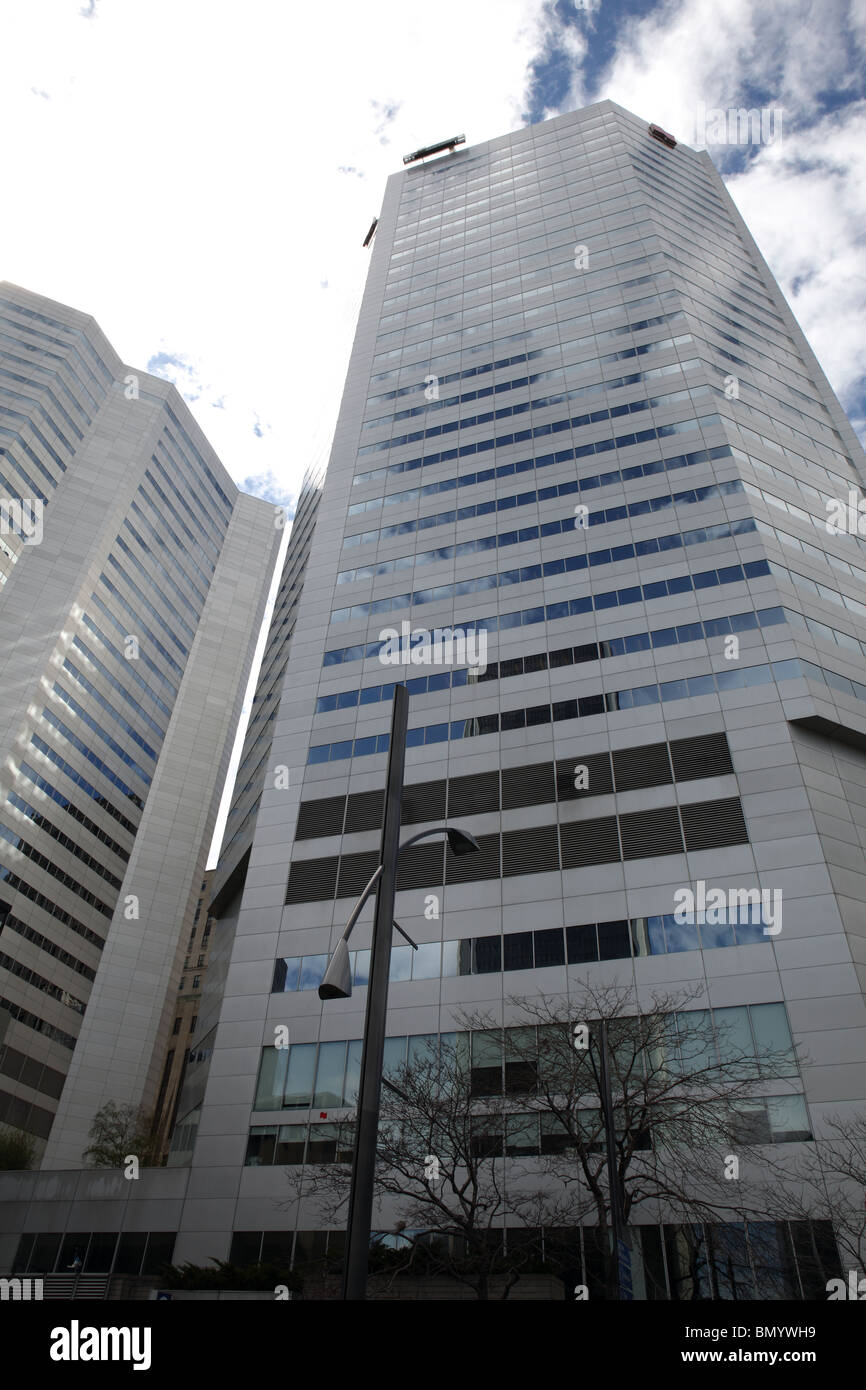Modern buildings in downtown - Montreal - Quebec - Canada Stock Photo ...
