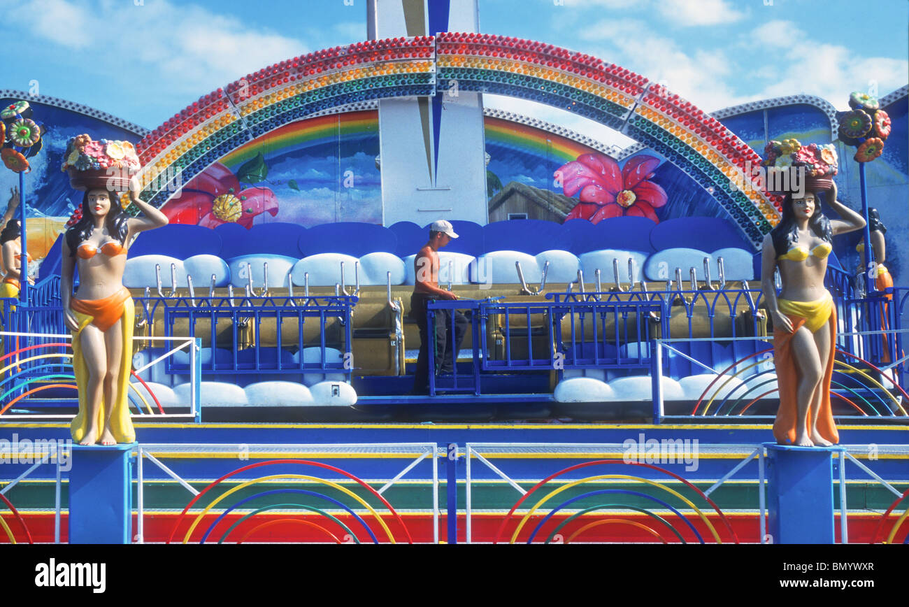 carnival ride New York State fair Stock Photo - Alamy