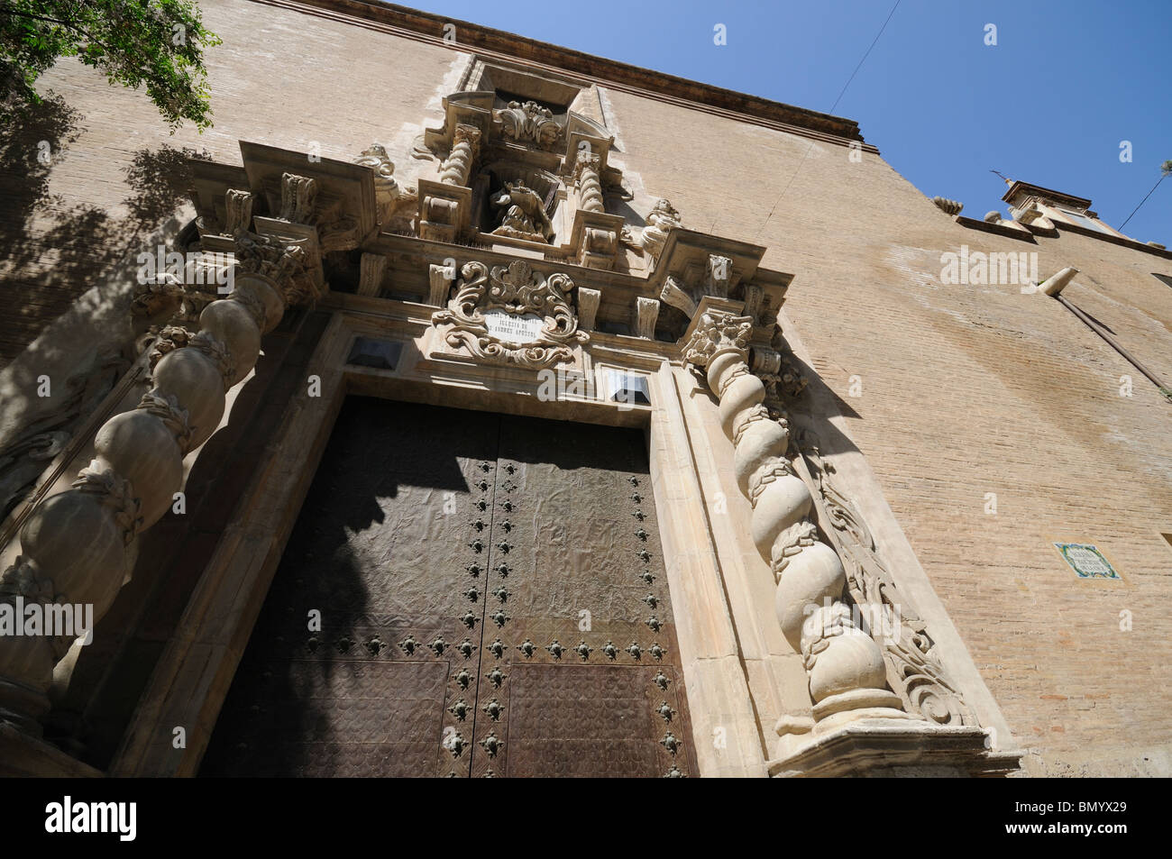 San Juan de La Cruz Church. 18th century. Poeta Querol street. Valencia ...