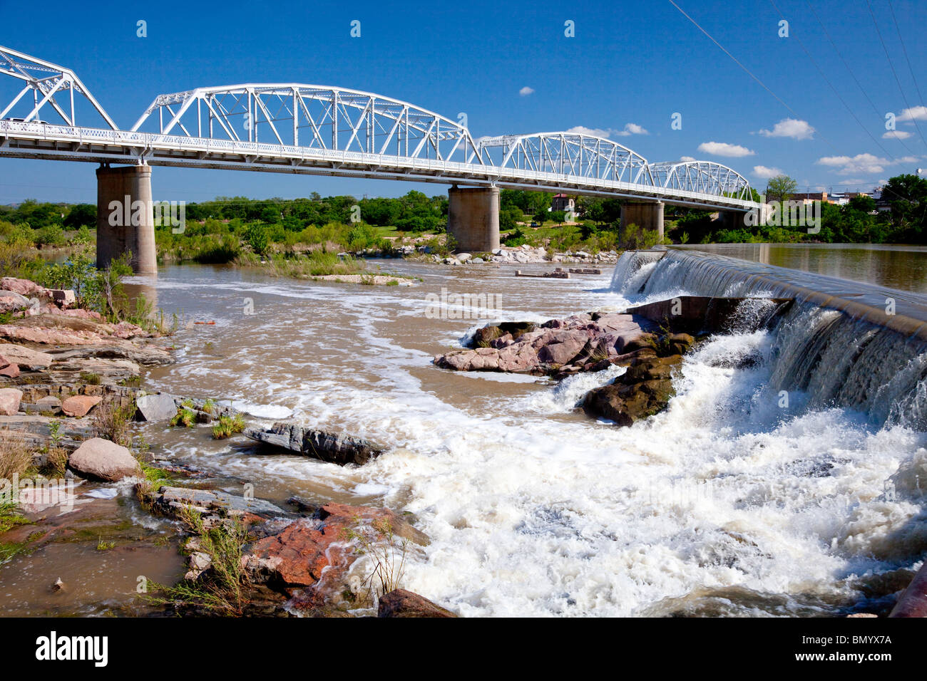 Llano river bridge hi-res stock photography and images - Alamy