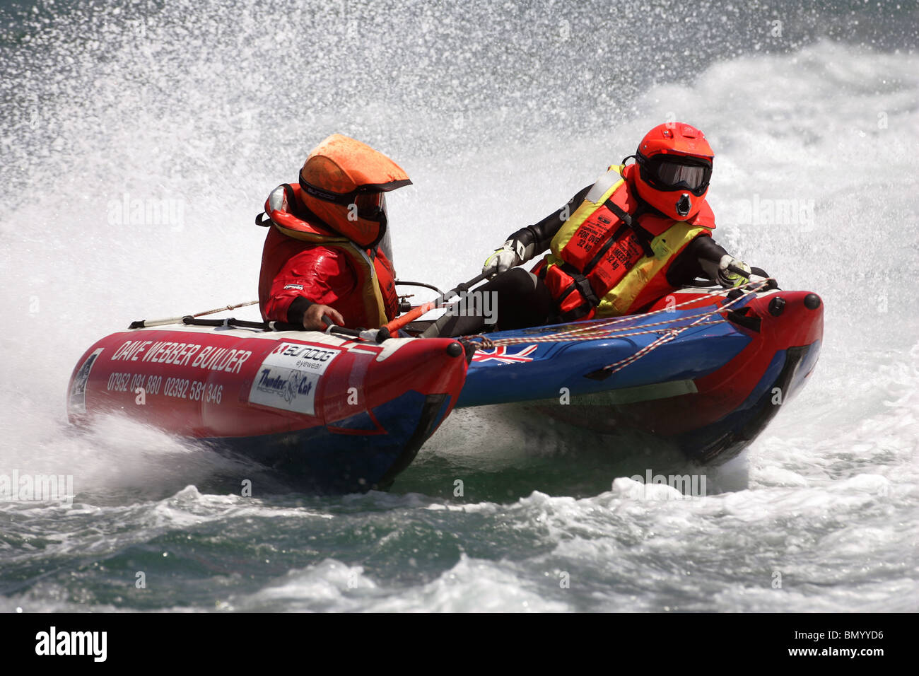 Powerboat P1 Grand Prix of Malta. Thundercat Racing Stock Photo - Alamy