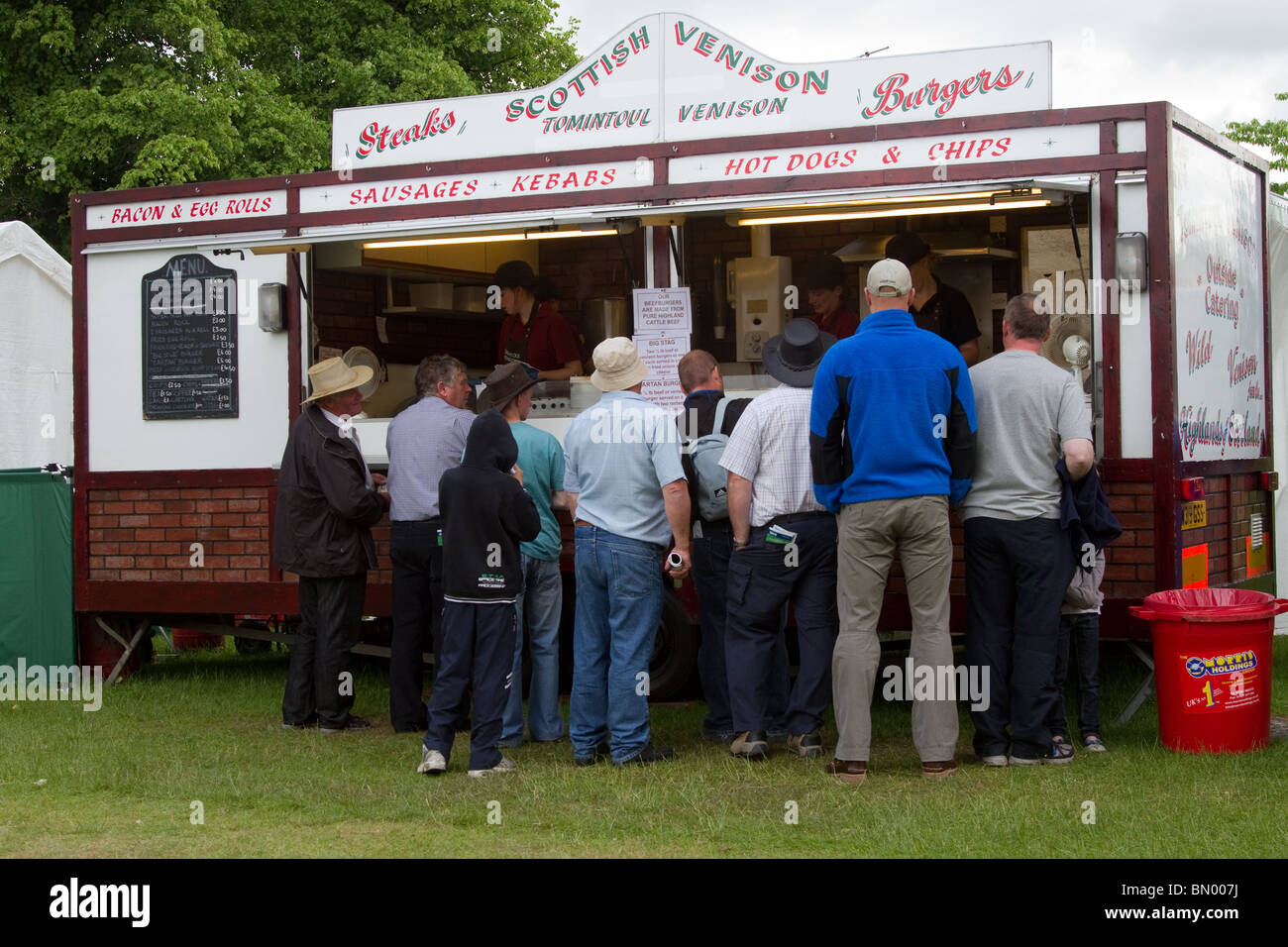 At the royal highland showground in edinburgh hi-res stock photography ...