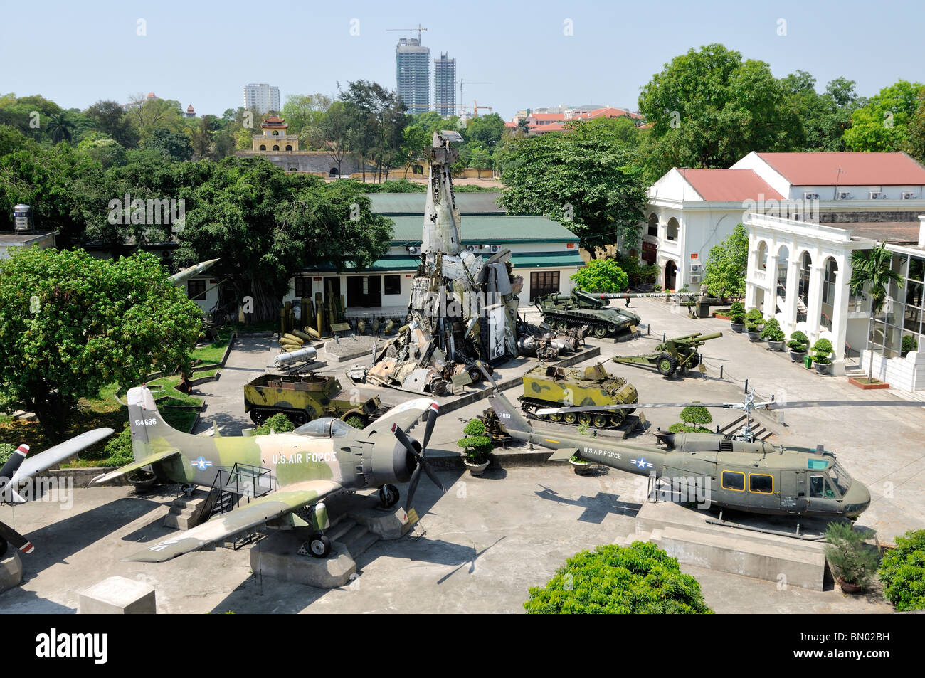 Army Museum Hanoi, Vietnam Stock Photo - Alamy