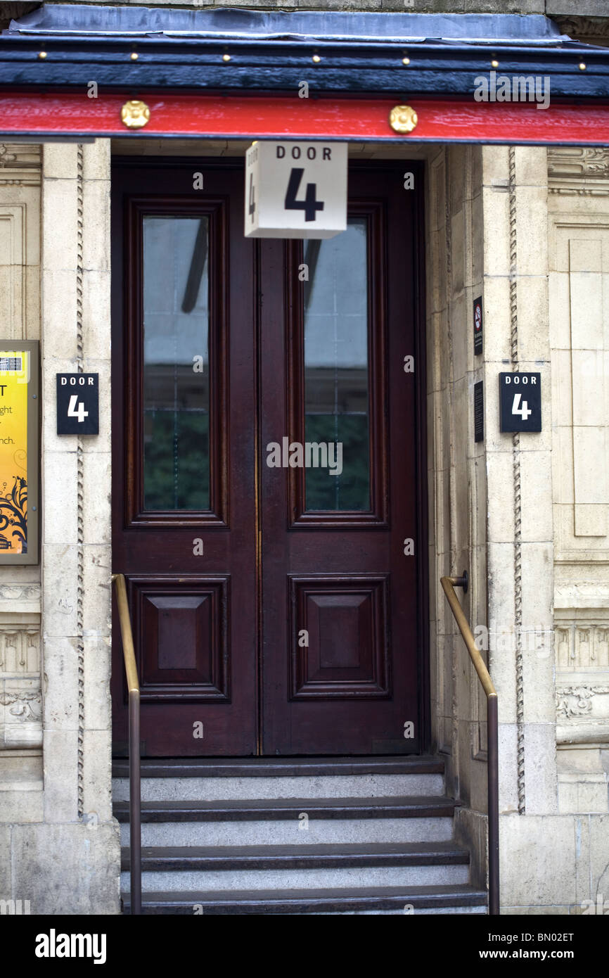 Entry Door 4 Royal Albert Hall London UK Stock Photo - Alamy