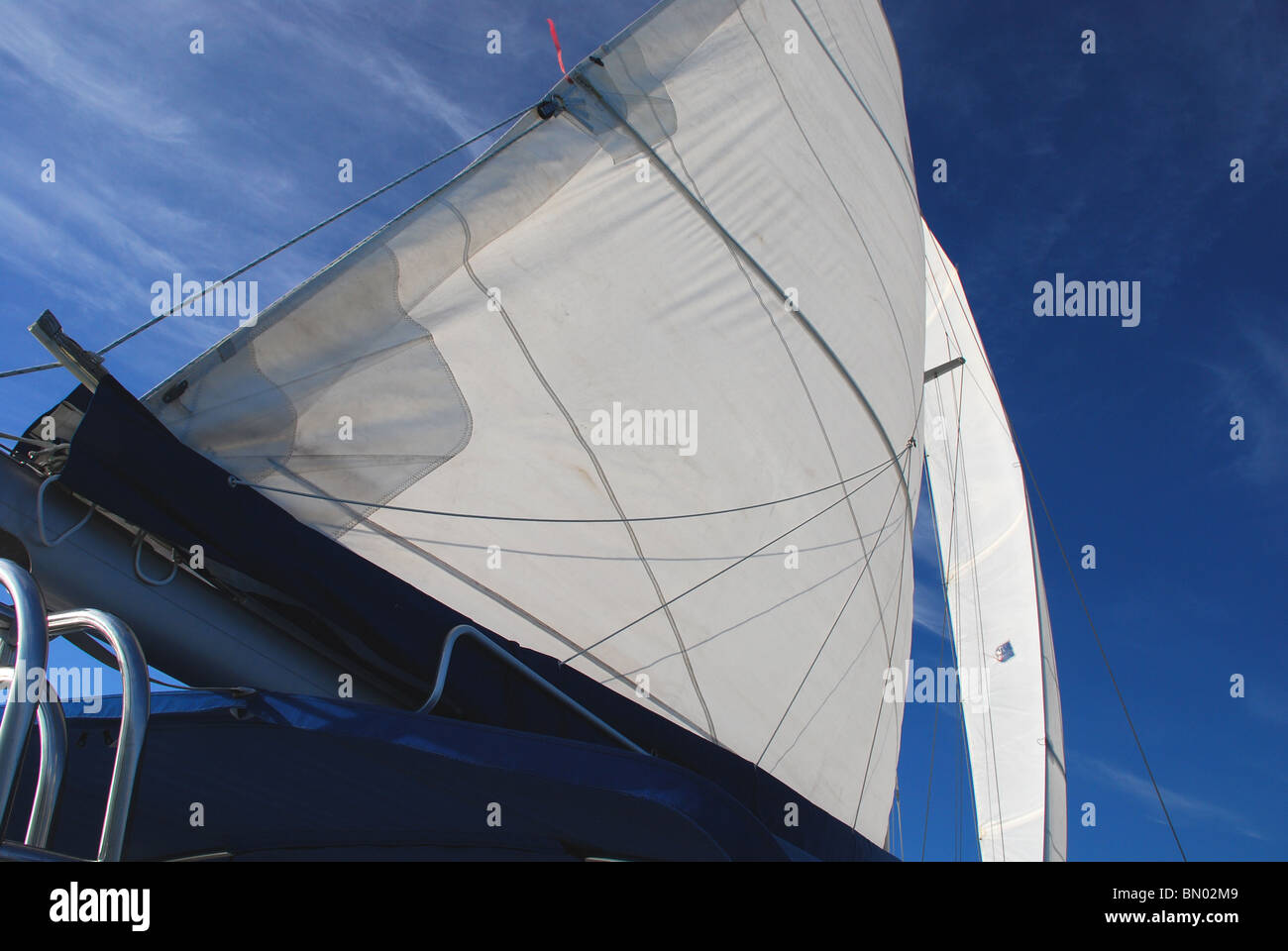 Mainsail and jib hi-res stock photography and images - Alamy