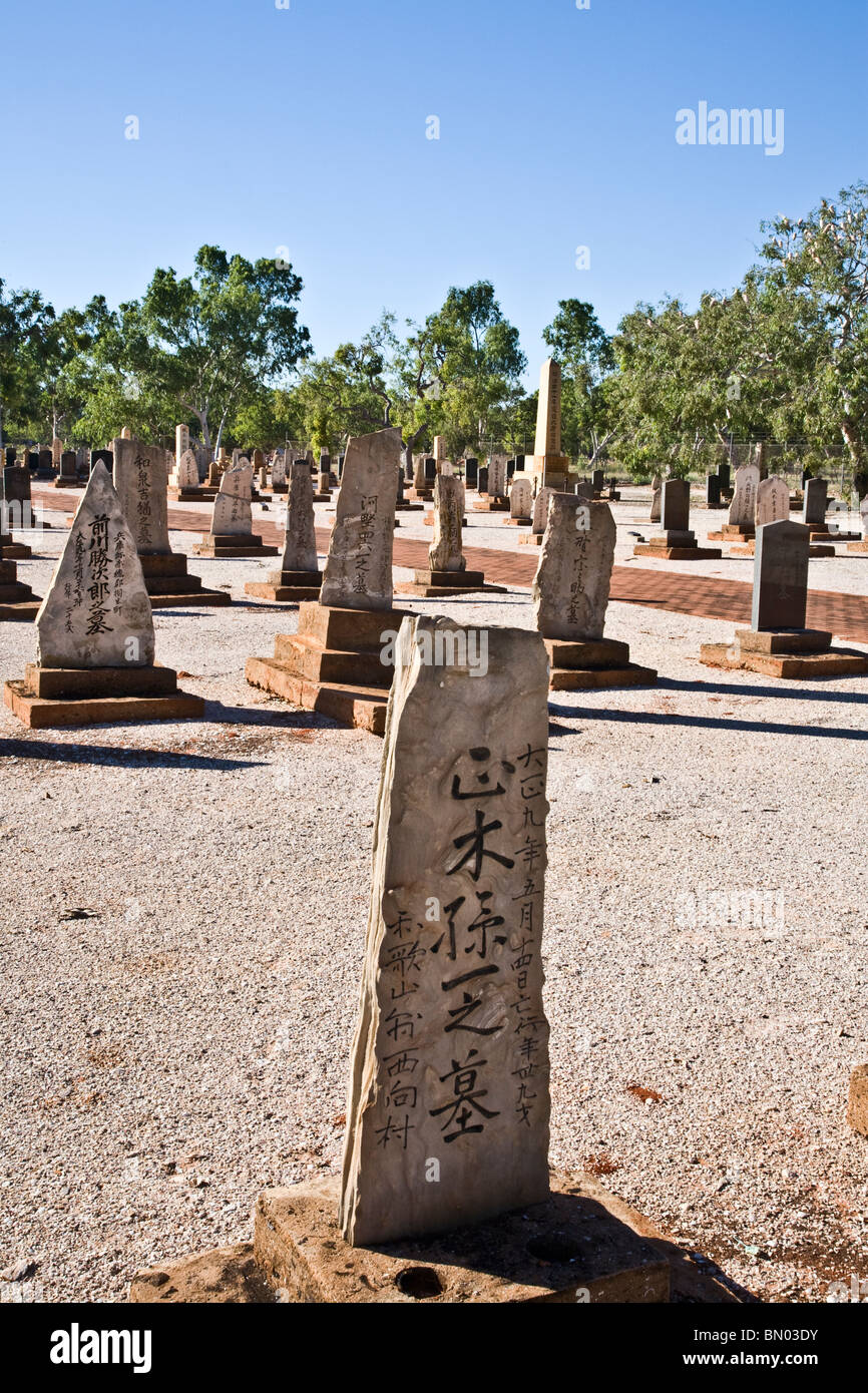 More than 600 graves in Broome Australi'a Japanese Cemetery bear ...