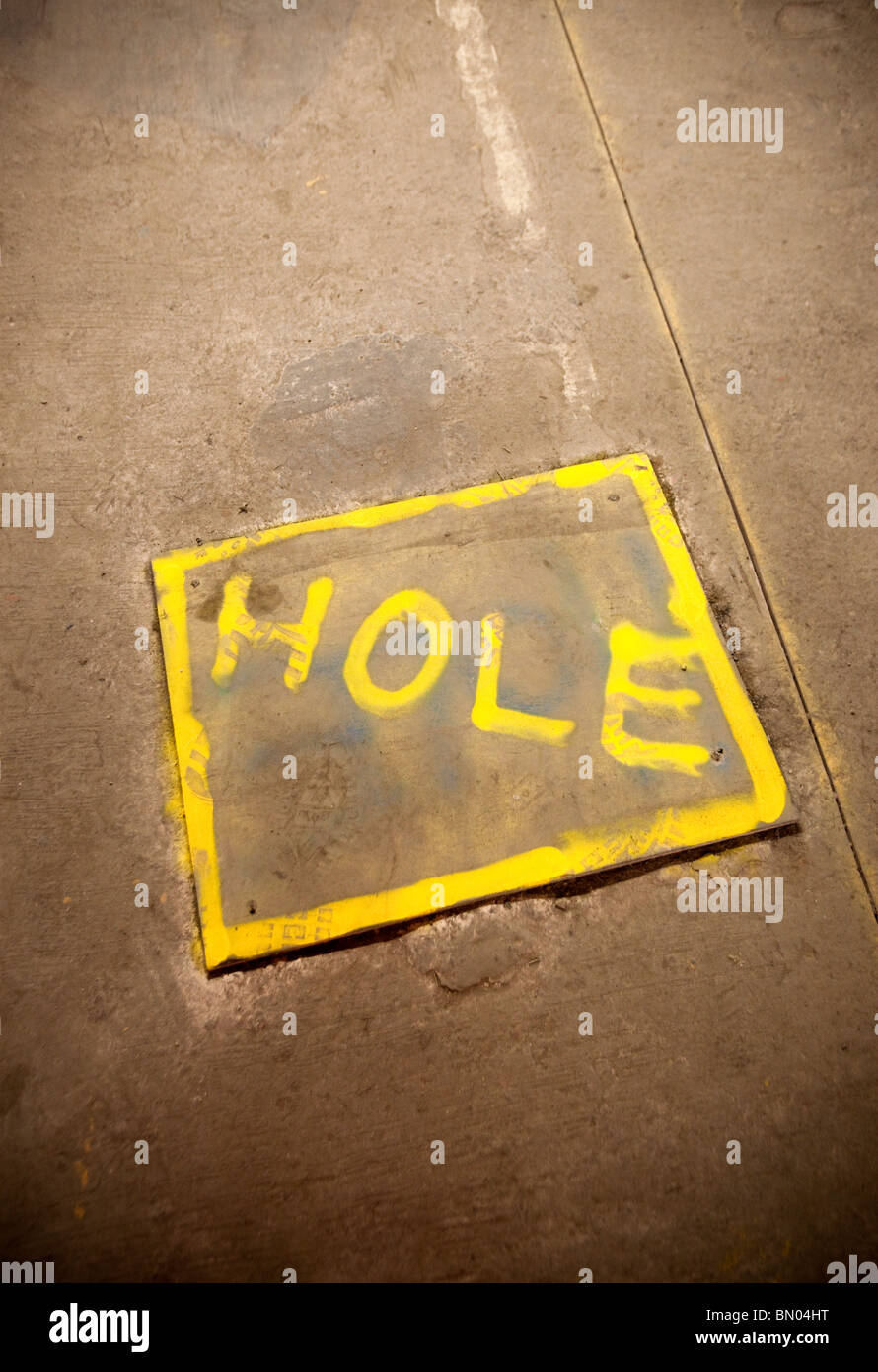 Hole on the floor hi-res stock photography and images - Alamy