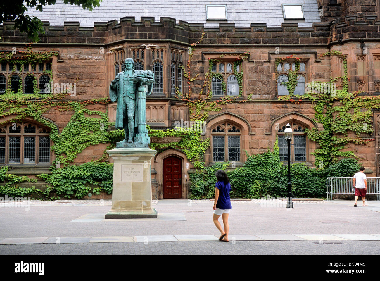 Princeton university east pyne hall building hi-res stock photography ...