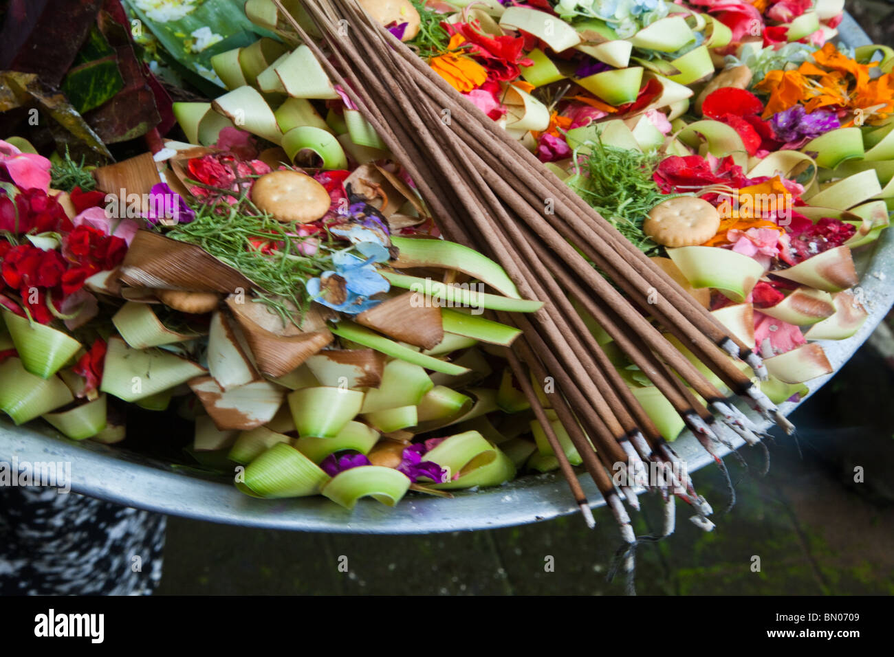 Balinese baskets hi-res stock photography and images - Alamy