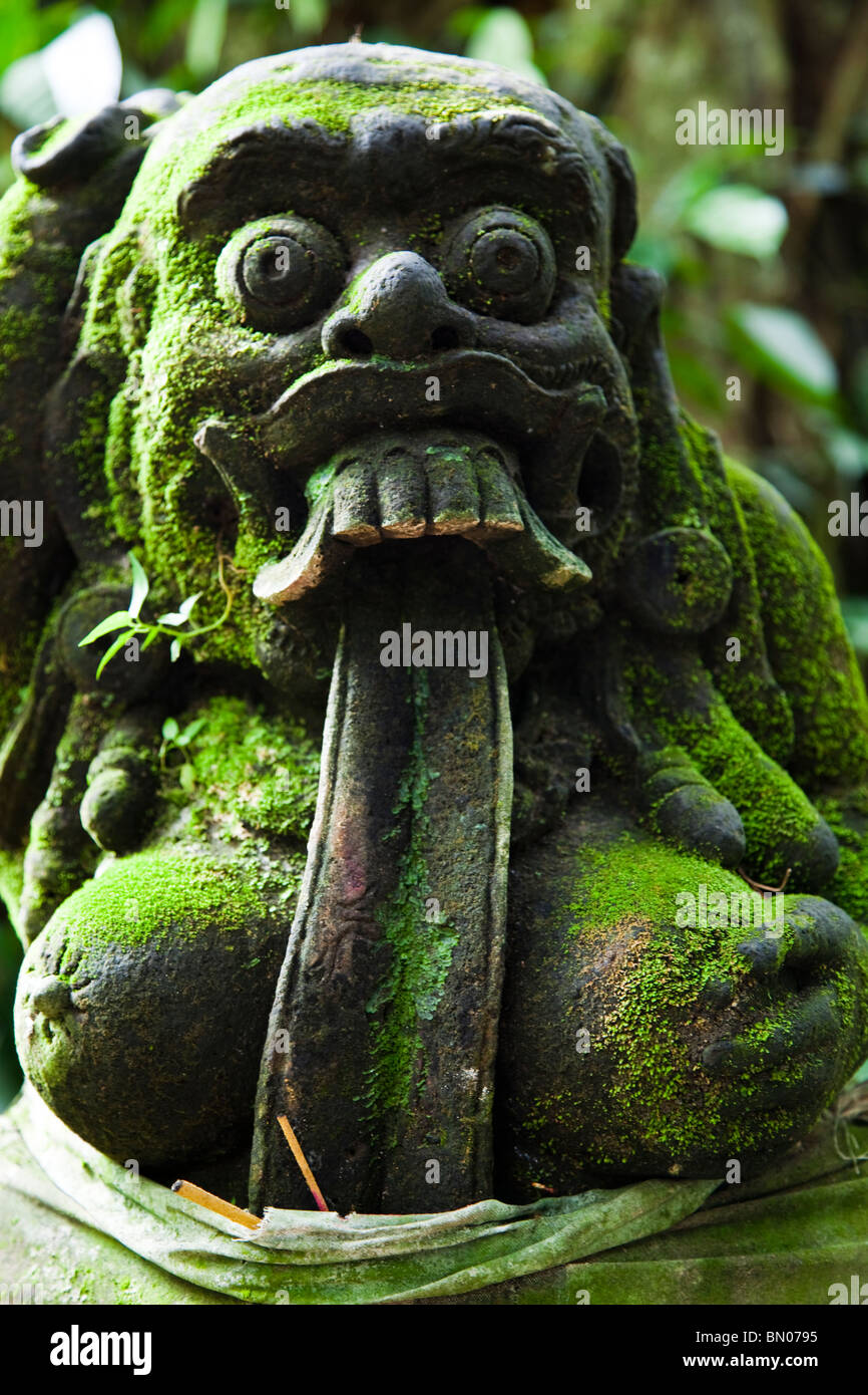 A Balinese togog is a decorative sculpted head, often decorated with ...