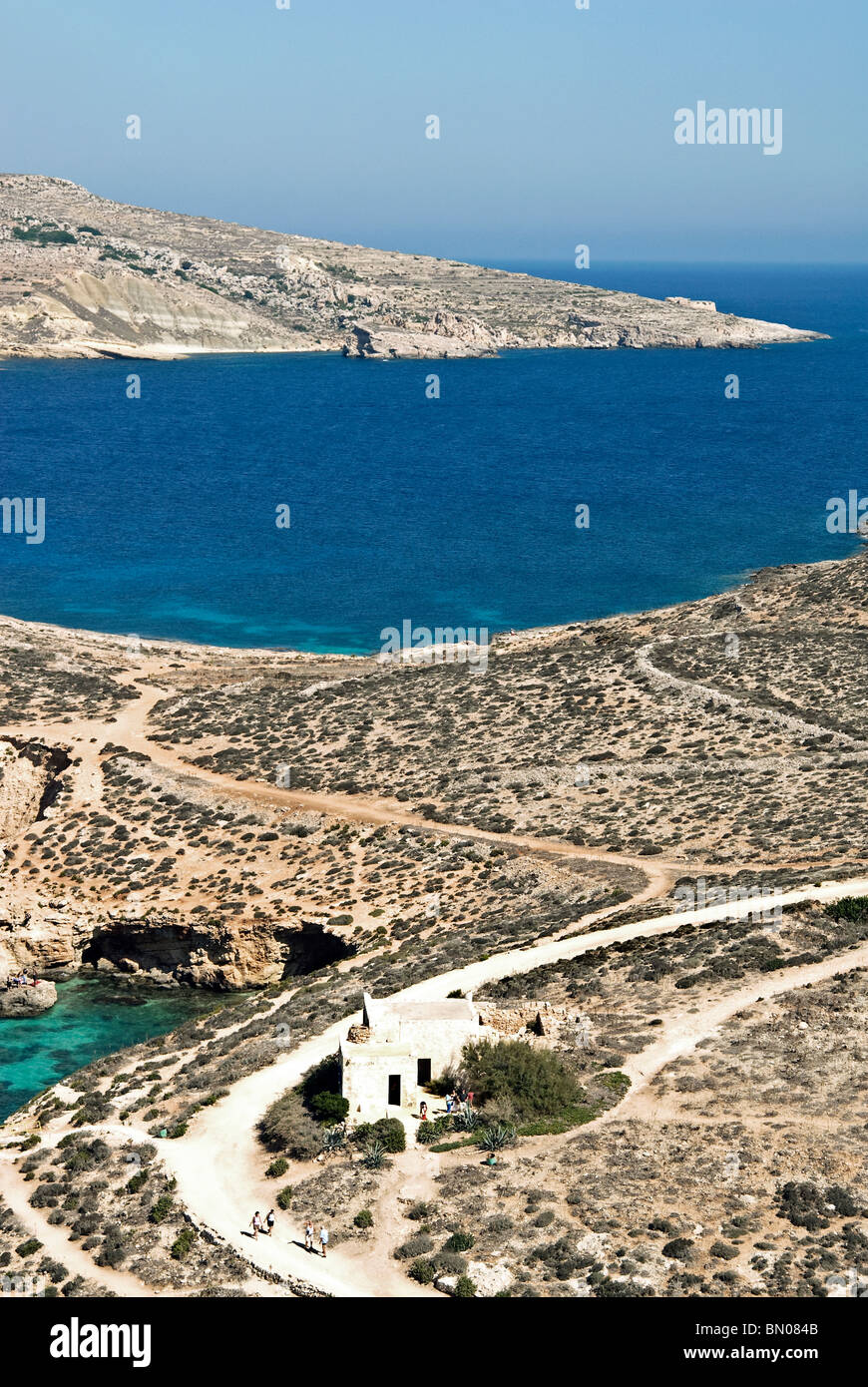 Aerial view blue sea lagoon hi-res stock photography and images - Alamy