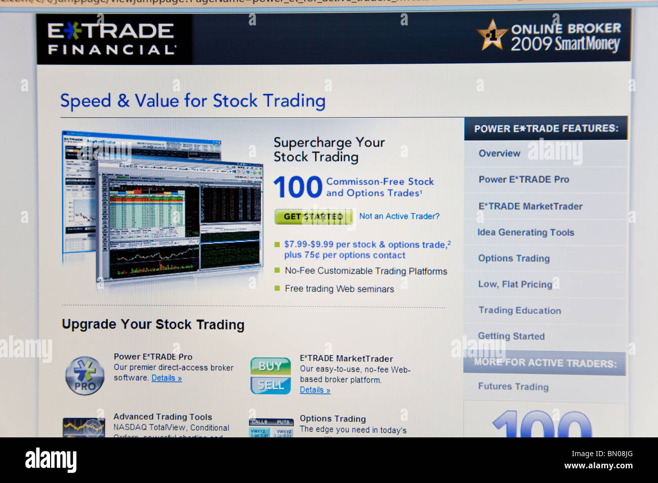 E Trade Interface