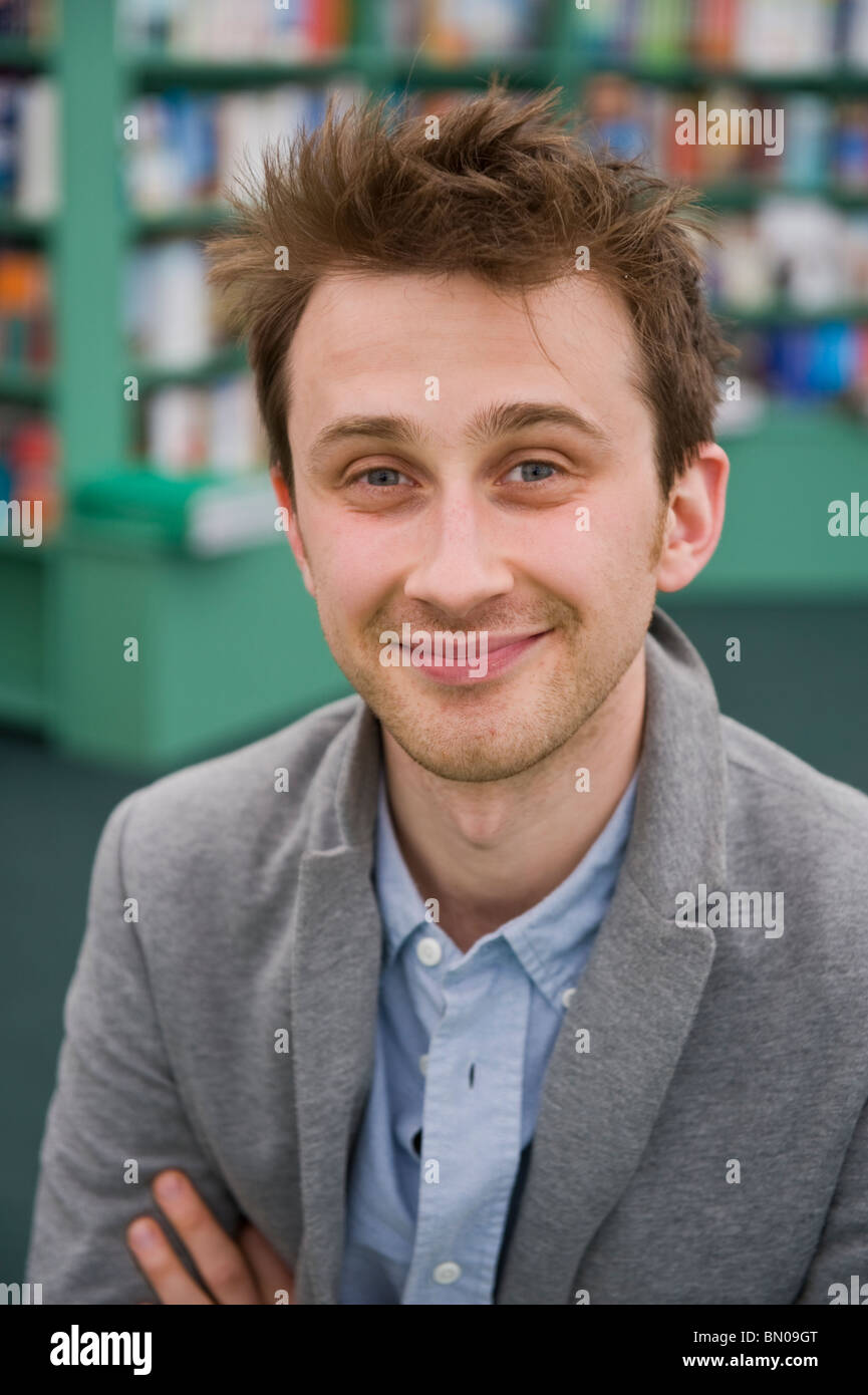 Children's author Leander Deeny pictured at Hay Festival 2010 Hay on ...