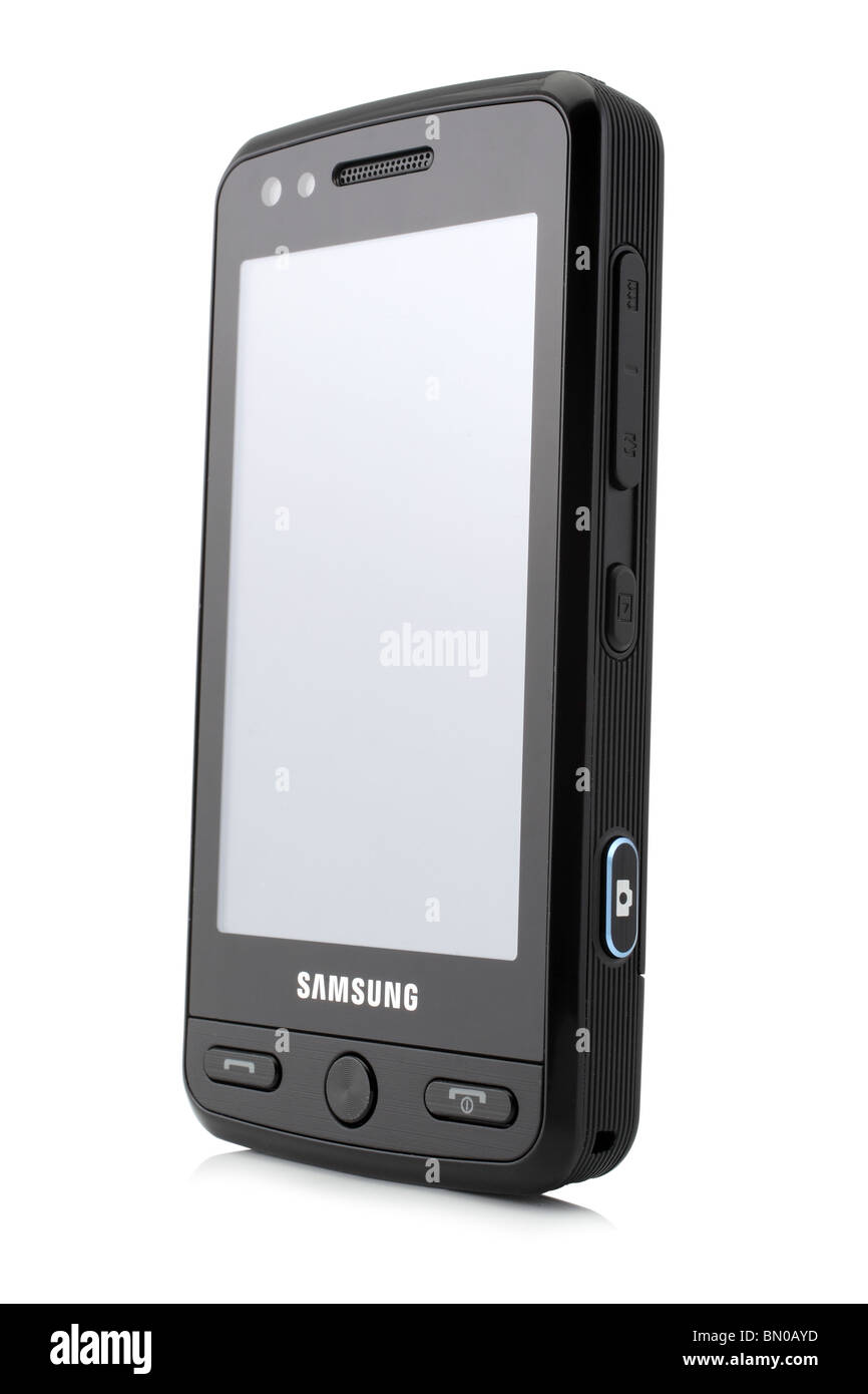 Mobile cell phone cellular handy modern new technology small portable ...